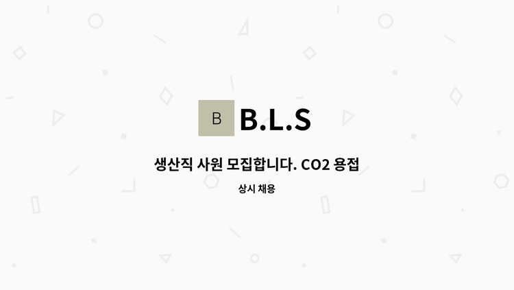B L S CO2 b-l-s-co2